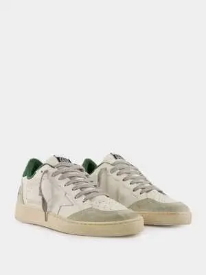 GOLDEN GOOSE Ballstar Sneakers With Matt Heel - White