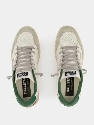 GOLDEN GOOSE Ballstar Sneakers With Matt Heel - White