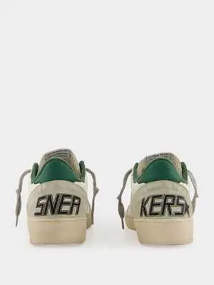 GOLDEN GOOSE Ballstar Sneakers With Matt Heel - White