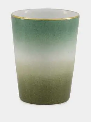 MARIE DAAGE Gobelet Tie-dye In Snake - Green