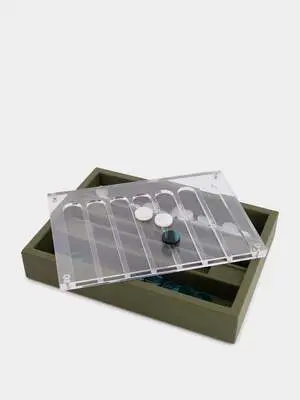 Hector Saxe Paris Leather Connect 4 Game