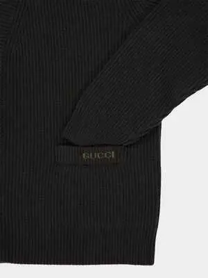 Gucci Wool Knit Buttoned Cardigan - Green