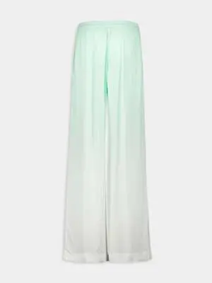 Casablanca Gradient Monogram Jacquard Trousers - Green