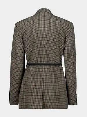 Balenciaga Wrap Tailored Jacket - Green