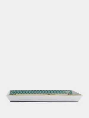 La DoubleJ Parrotstem Forest Porcelain Trinket Tray