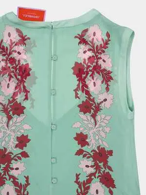 La DoubleJ Regalia Maria Placée Maxi Dress - Multicolour