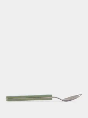 Sabre Paris Bistrot Solid Espresso Spoon - Green