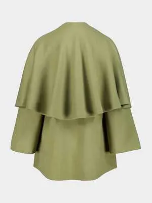 Zimmermann Palm Rebellion Tie Neck Cape