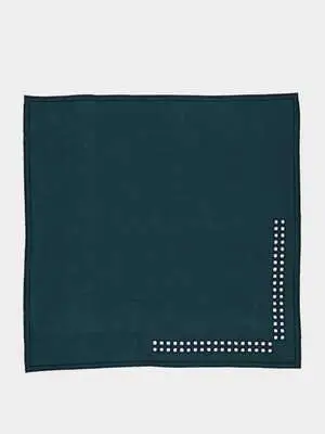Borgo Delle Tovaglie Erica Linen Napkin - Green