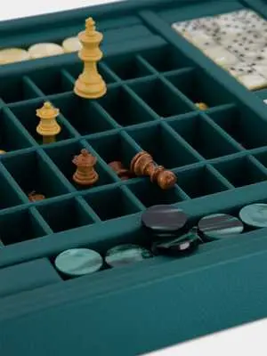Hector Saxe Paris Multi-game Box - Green