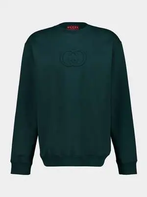 Gucci Cotton Crew-neck Sweatshirt - Green