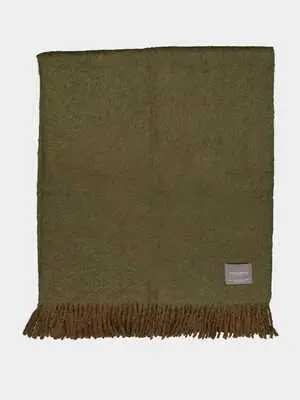 STACKELBERGS Mohair Throw With Fringe