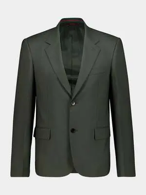Gucci Dark Wool Suit - Green