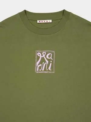 Marni Cotton Logo T-shirt