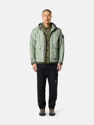 Stone Island Membrana 3l Tc Hooded Jacket - Green