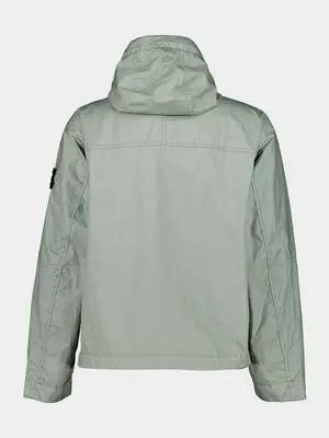 Stone Island Membrana 3l Tc Hooded Jacket - Green