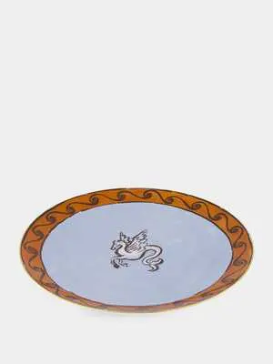 GINORI 1735 Il Viaggio Di Nettuno Centerpiece And Charger Plate