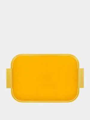 KAYMET Ribbed Tray - Gold