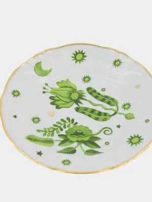 BITOSSI La Tavola Scomposta Dessert Plate - Gold