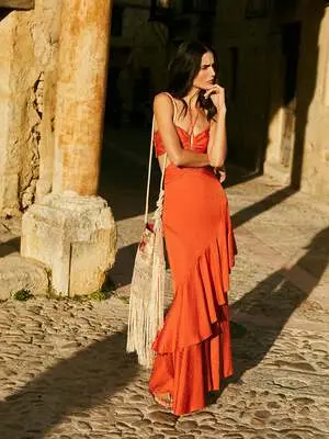 Johanna Ortiz Precious Juniper Ankle Dress