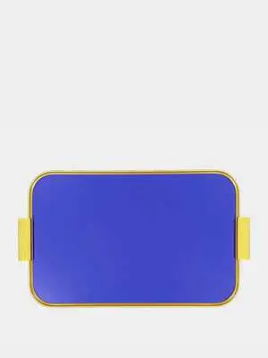 KAYMET Ribbed Tray - Gold