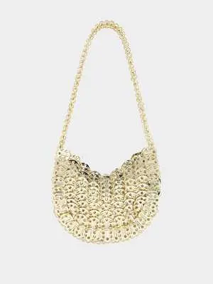 Rabanne 1969 Moon Metal Bag - Gold
