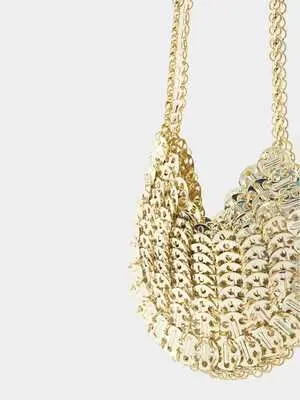 Rabanne 1969 Moon Metal Bag - Gold