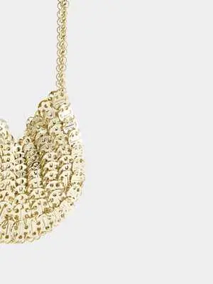 Rabanne 1969 Moon Metal Bag - Gold