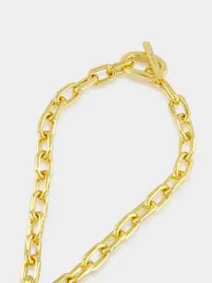 Rabanne Xl Link Necklace With Pendant