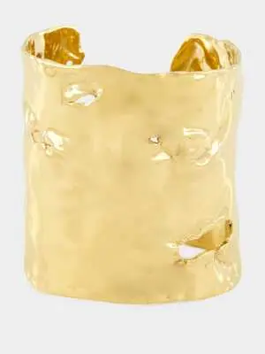 PAULA Smooth Organic Brass Cuff