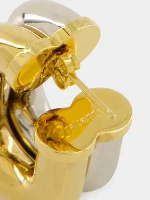 Rabanne Link Earrings - Gold