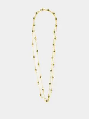 Sylvia Toledano Candies Labradorite Necklace - Gold