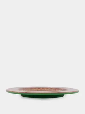 MARIO LUCA GIUSTI Patagonia Dinner Plate By - Orange