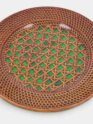 MARIO LUCA GIUSTI Patagonia Dinner Plate By - Orange