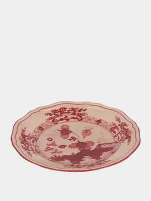 GINORI 1735 Oriente Italiano Vermiglio Bread Plate - Pink