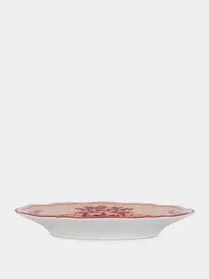 GINORI 1735 Oriente Italiano Vermiglio Bread Plate - Pink