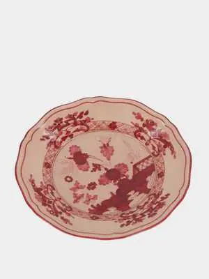 GINORI 1735 Oriente Italiano Vermiglio Bread Plate - Pink