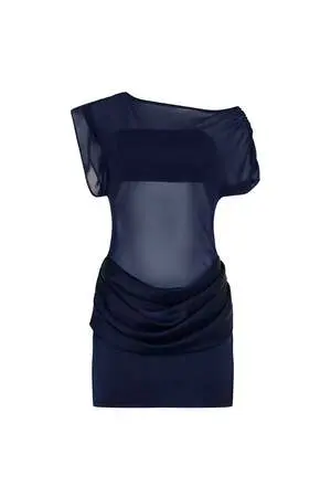 Amanda Uprichard Olandria Mini Dress - Ink