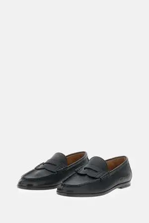 COMMON PROJECTS Leather Loafers - Black