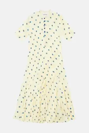 GONGDID DESIGN Floral Print Maxi Dress - Multicolor
