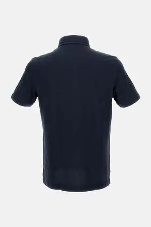 DRUMOHR Piqué Polo Shirt - Blue