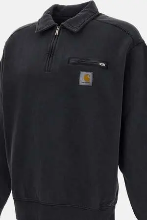 Carhartt Work In Progress Detroit Half-zip Sweatshirt - Black