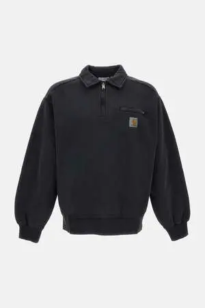 Carhartt Work In Progress Detroit Half-Zip Sweatshirt Nero