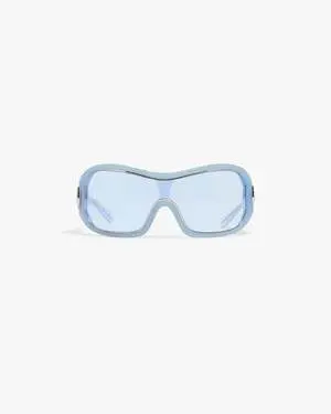 Casablanca Wraparound Shield Sunglasses