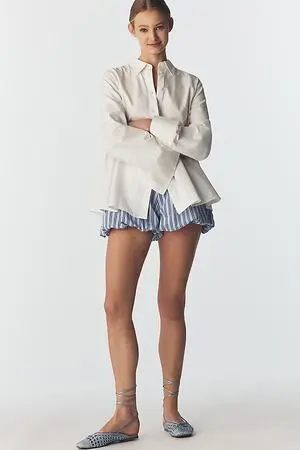 BIBI LOU Kou Ankle-wrap Mules - Celeste