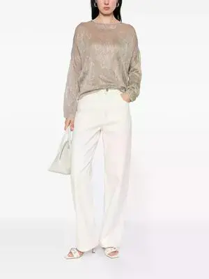Emporio Armani Floral-motif Sweater