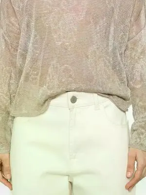 Emporio Armani Floral-motif Sweater