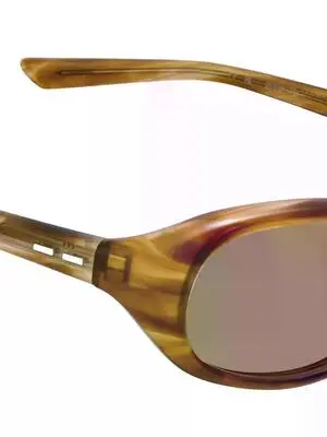 GENTLE MONSTER Groovy T8 Oval-frame Sunglasses