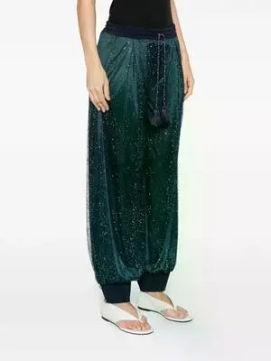Giorgio Armani Tassel Drawstring Trousers