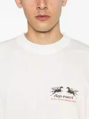 REPRESENT 24 Hour Service T-shirt - Neutrals